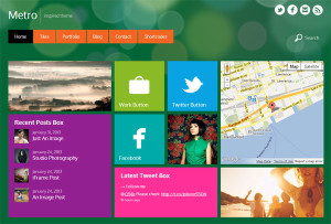 4 Windows Metro Style Themes for WordPress | BeginWP