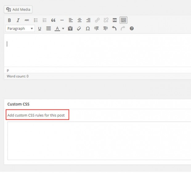 custom-css-posts - BeginWP